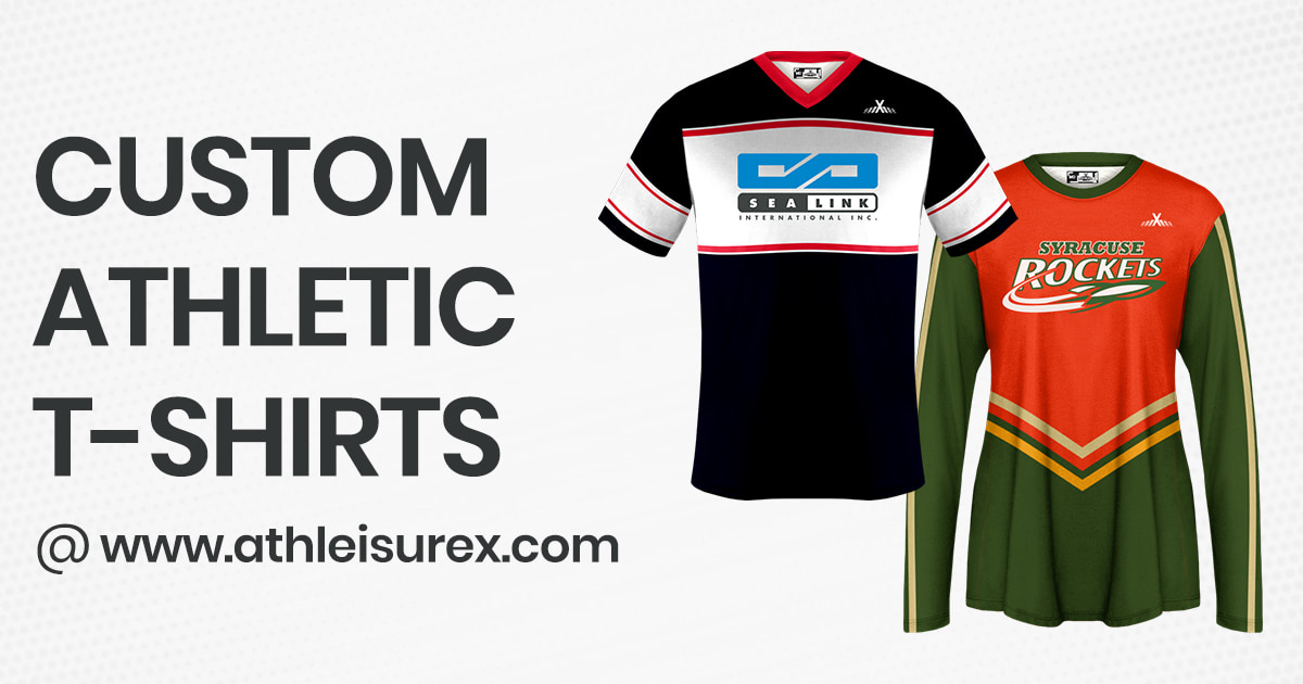 Shop Custom Athletic T- Shirts - For Men and Women