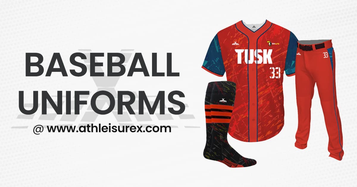 Buy Custom Baseball Uniforms - AthleisureX