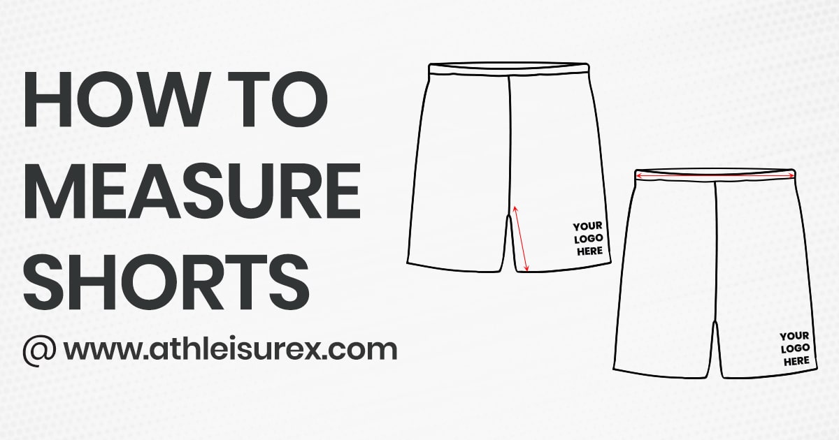 Custom Shorts Size Chart Measurement