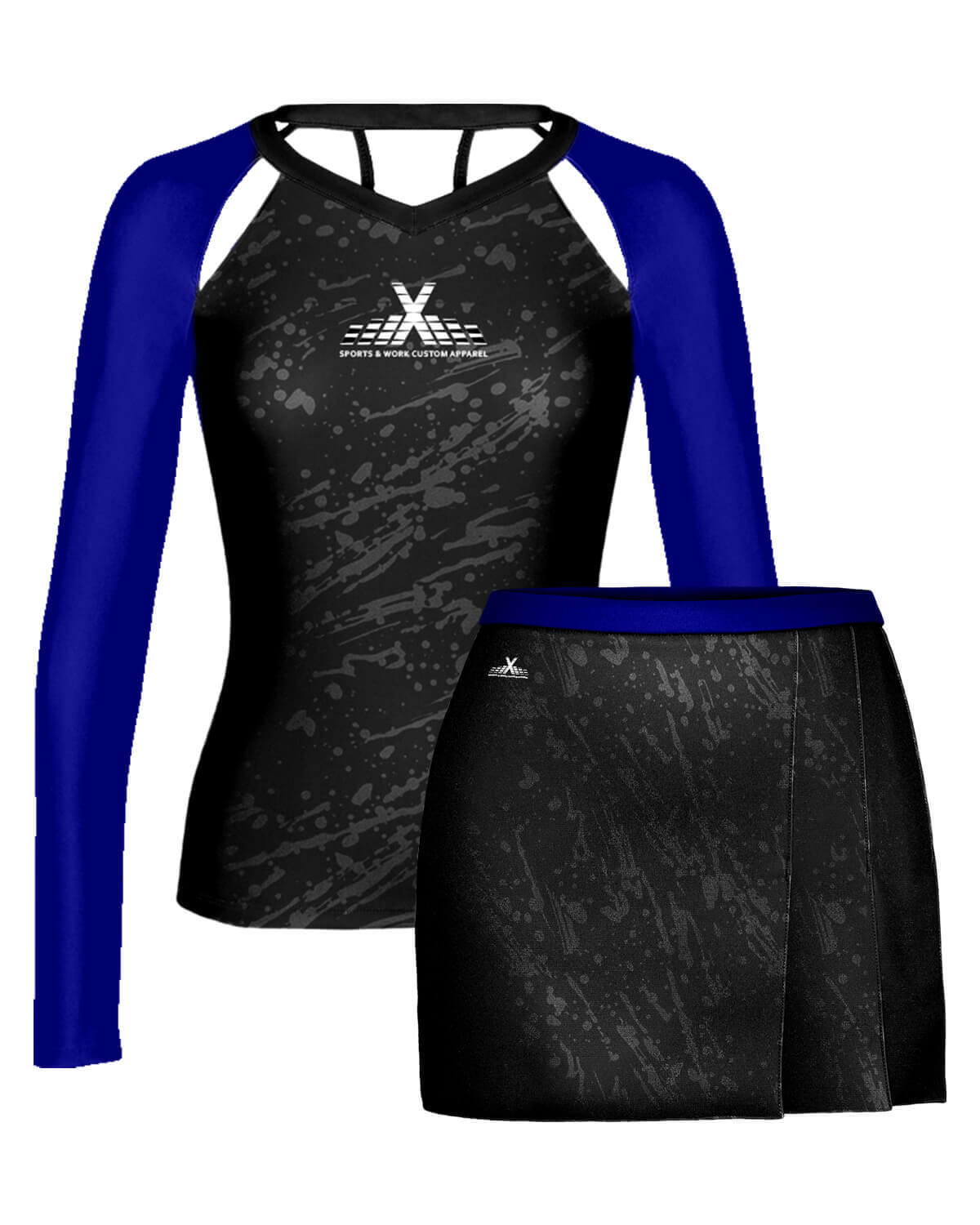 Buy top-quality long sleeve shell with skirt by AthleisureX